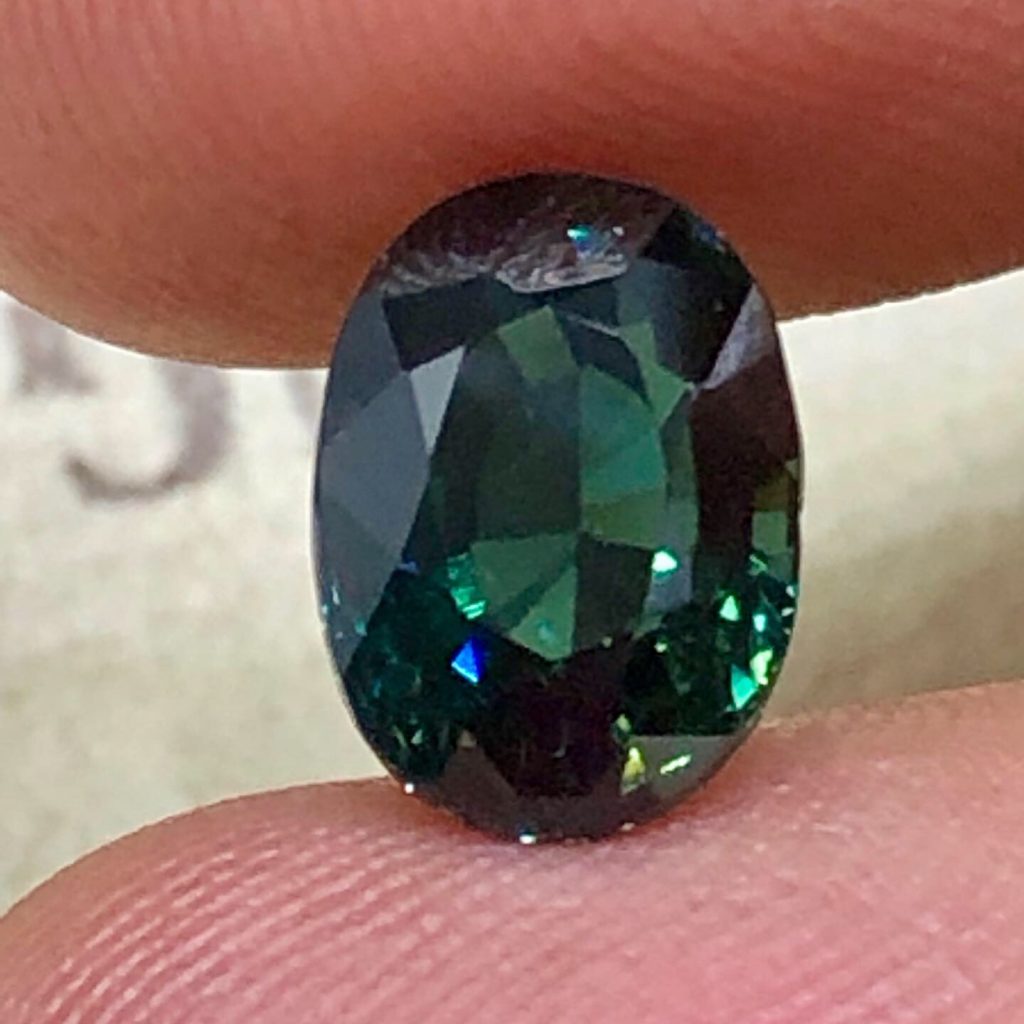 Certified Natural Green Sapphire – Lihiniya Gems