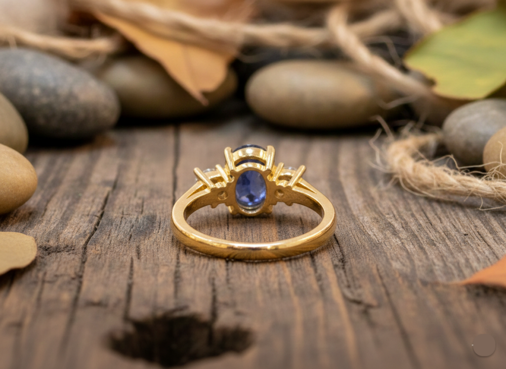 The “Midnight Glade” Trilithon Ring – Lihiniya Gems